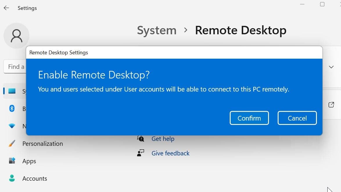 Windows 11 Remote Desktop Connection fungerer ikke [løst] - Globaler Geek