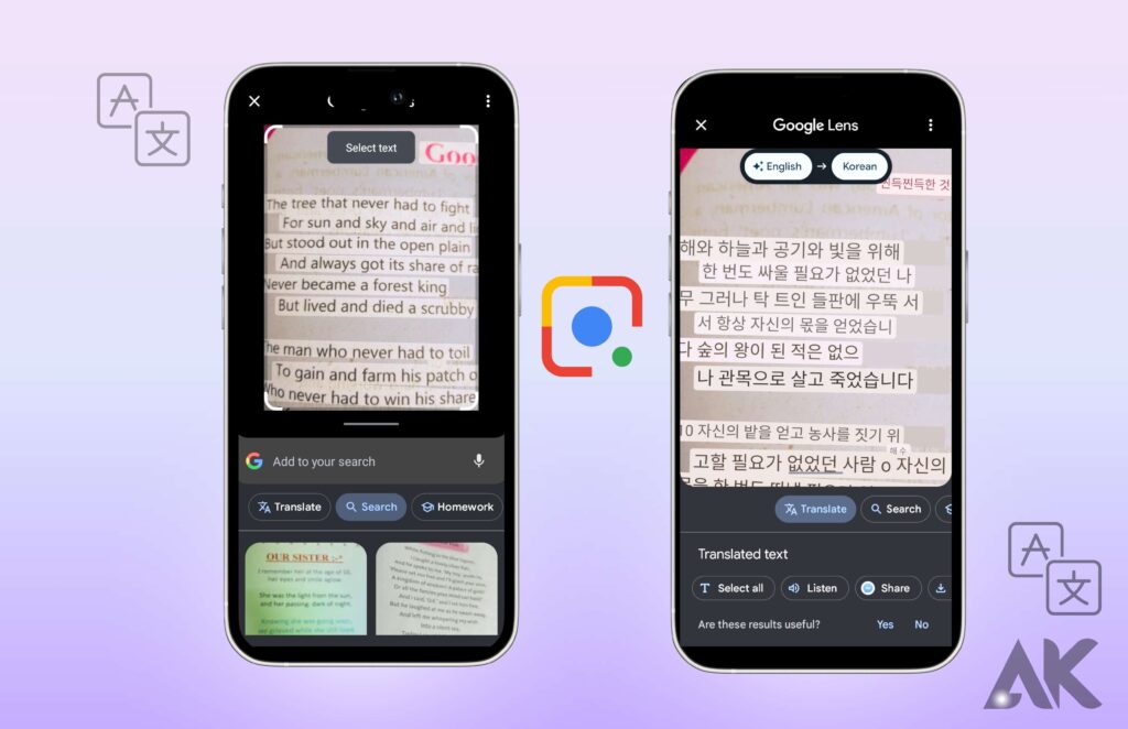 Google Lens AI Zoeken naar tekstvertaling: 5 krachtige functies ...