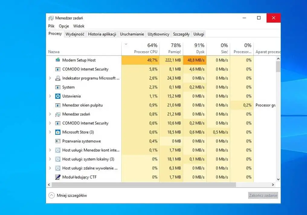 Fix Modern Setup Host High CPU -gebruik in Windows 11 - Globaler Geek