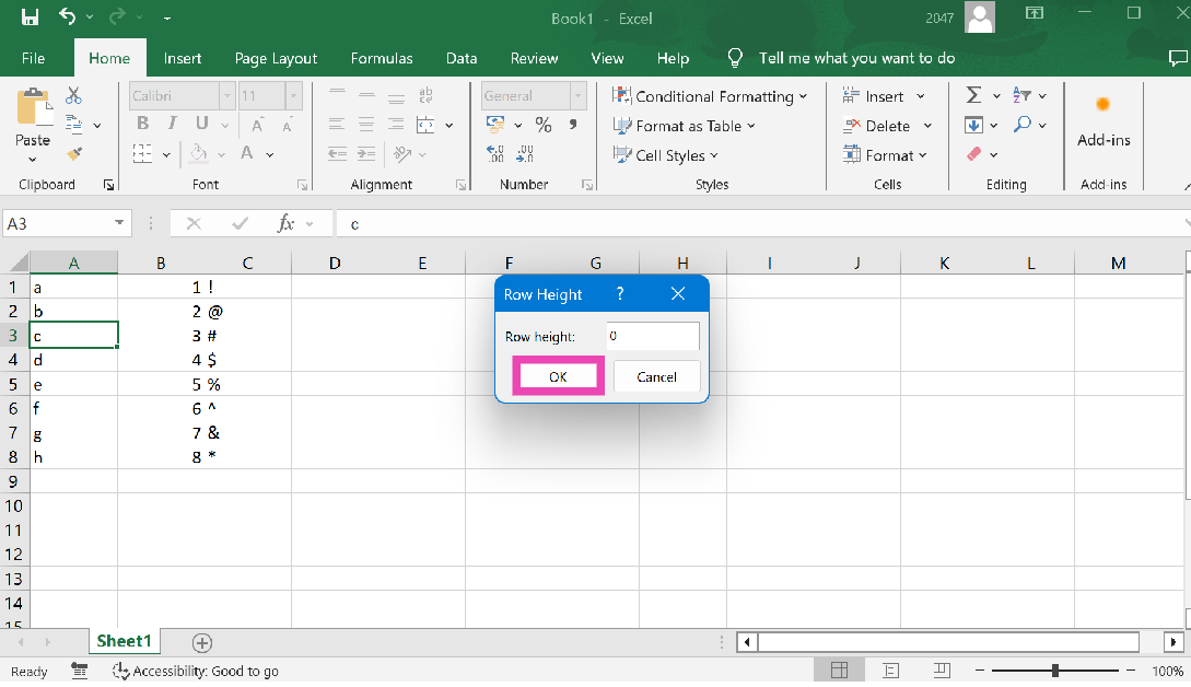 Top 6 manieren om rijen en kolommen in Excel te verbergen en los te ...