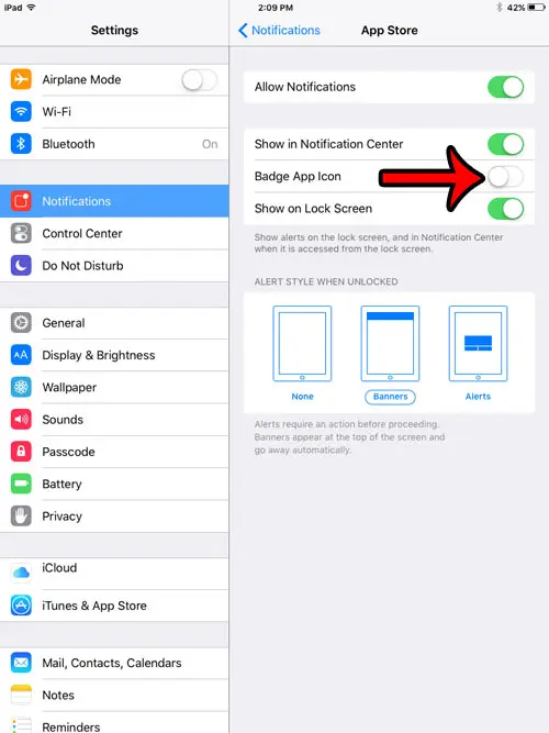 Hoe u de instelling van een app -pictogram van een app op een iPad ...