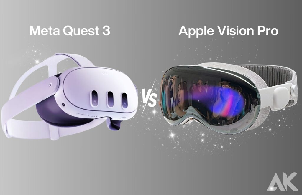 Meta Quest 3 vs. Apple Vision Pro: Head-to-head sammenligning ...