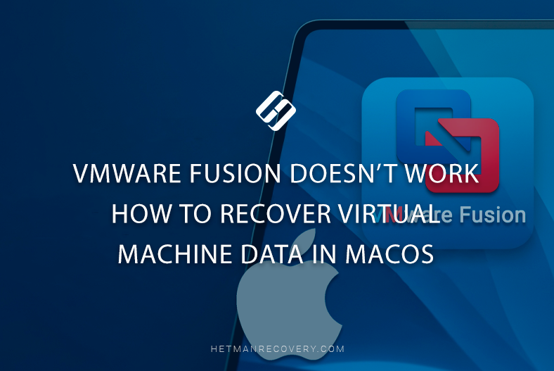 VMware Fusion fungerar inte - hur man återställer virtuella maskindata i macOS - Globaler Geek