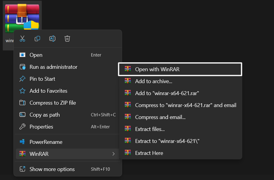 Hur man installerar och använder WinRAR i Windows 11 - Globaler Geek