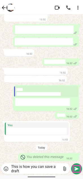 Hur använder man WhatsApps nya utkastfunktion? - Globaler Geek