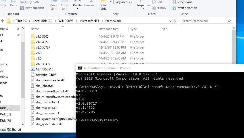 So überprüfen Sie, welche .NET Framework -Version auf Windows 10 PC installiert wurde - Globaler ...