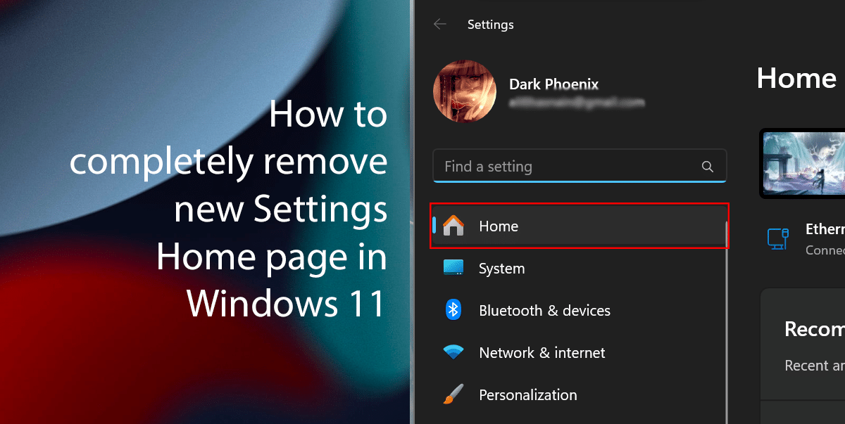 So entfernen Sie die neue Startseite „Einstellungen“ in Windows 11 ...