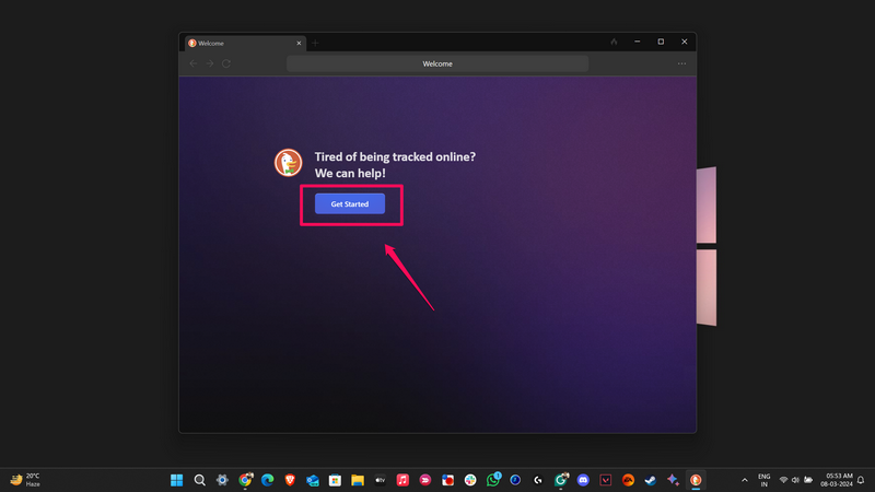So installieren und verwenden Sie DuckDuckgo Browser unter Windows 11 - Globaler Geek