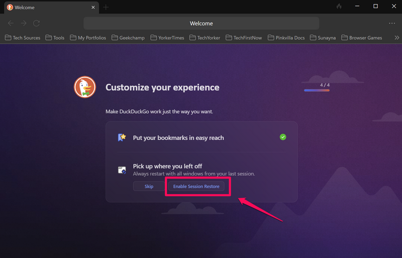 So installieren und verwenden Sie DuckDuckgo Browser unter Windows 11 - Globaler Geek