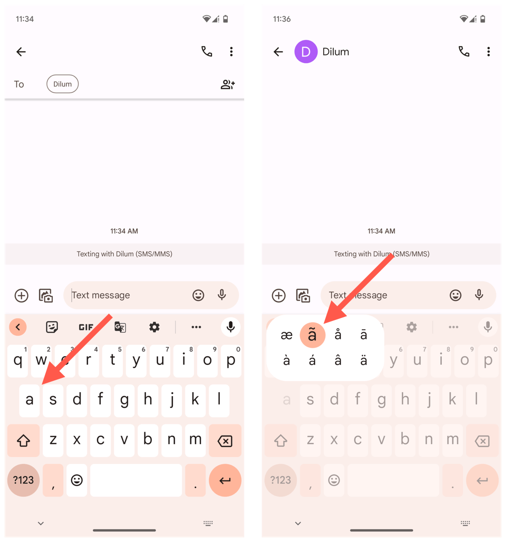 So tippen Sie das Tilde -Symbol auf Android, iPhone und iPad ein ...