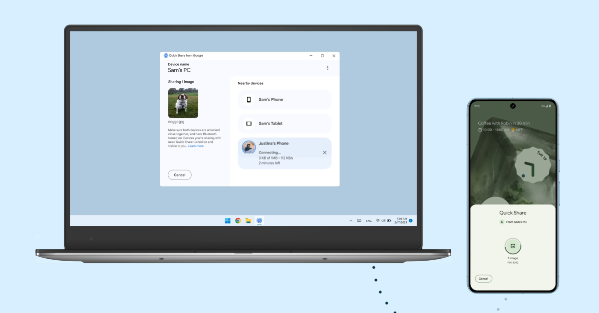 Wie sende ich Dateien mit Quick Share? (2024) - Globaler Geek