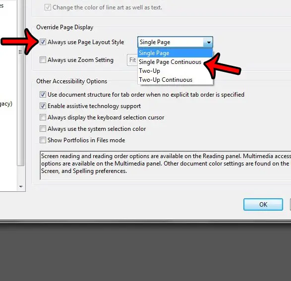 So aktivieren Sie standardmäßig das Scrollen in Adobe Reader XI ...