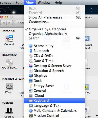 So ändern Sie die Befehlstaste für einen Mac auf einer Windows-Tastatur ...
